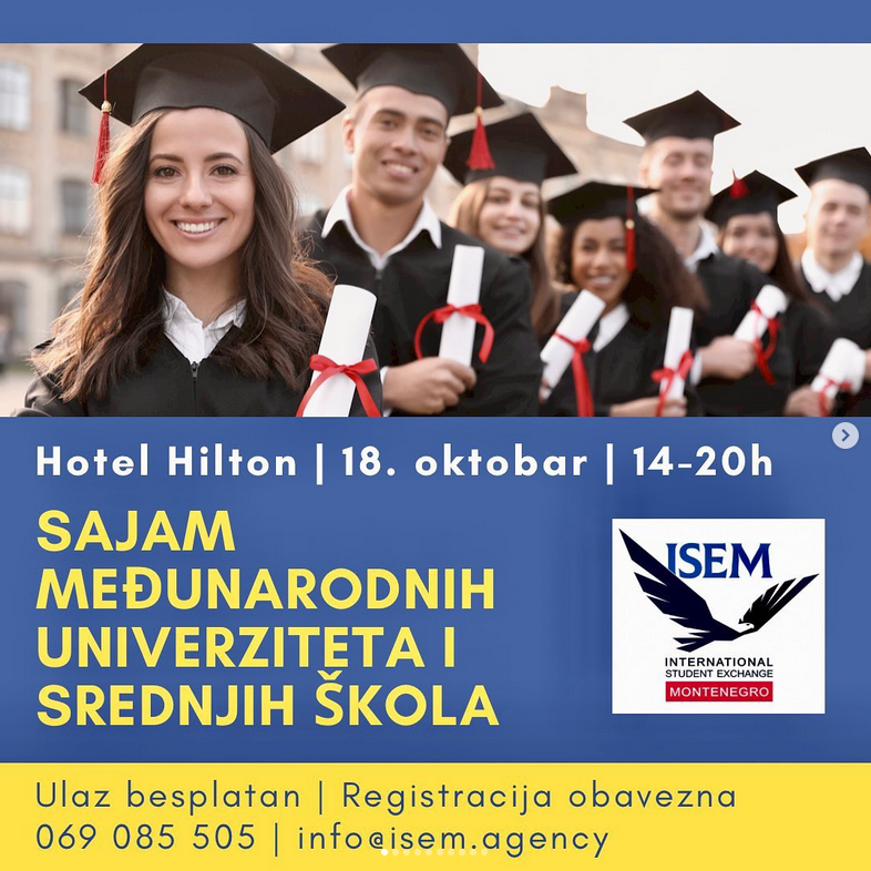 Educational Fairs in Zagreb, Belgrade, Podgorica - FIŠ - Fakulteta za ...